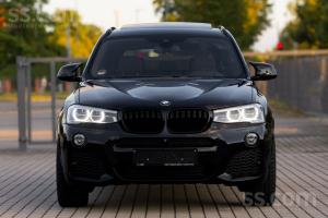 Black BMW X3 2017 in Riga, with an engine capacity of 3.00 L and mileage of 0 thousand km for 16900 €, photo 3 on AUTOMOTO.COM.LV