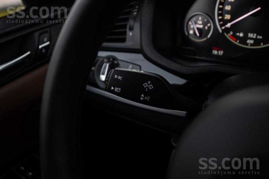 Black BMW X3 2017 in Riga, with an engine capacity of 3.00 L and mileage of 0 thousand km for 16900 €, photo 19 on AUTOMOTO.COM.LV