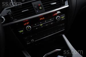 Black BMW X3 2017 in Riga, with an engine capacity of 3.00 L and mileage of 0 thousand km for 16900 €, photo 22 on AUTOMOTO.COM.LV