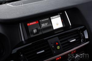 Black BMW X3 2017 in Riga, with an engine capacity of 3.00 L and mileage of 0 thousand km for 16900 €, photo 23 on AUTOMOTO.COM.LV