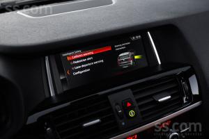 Black BMW X3 2017 in Riga, with an engine capacity of 3.00 L and mileage of 0 thousand km for 16900 €, photo 25 on AUTOMOTO.COM.LV