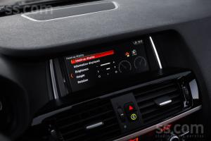 Black BMW X3 2017 in Riga, with an engine capacity of 3.00 L and mileage of 0 thousand km for 16900 €, photo 27 on AUTOMOTO.COM.LV