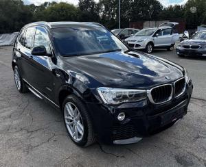 Black BMW X3 2017 in Panevezys, with an engine capacity of 2.00 L and mileage of 153 thousand km for 15500 €, photo 3 on AUTOMOTO.COM.LV