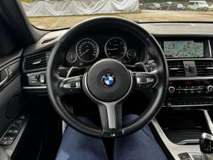 Black BMW X3 2017 in Panevezys, with an engine capacity of 2.00 L and mileage of 153 thousand km for 15500 €, photo 7 on AUTOMOTO.COM.LV