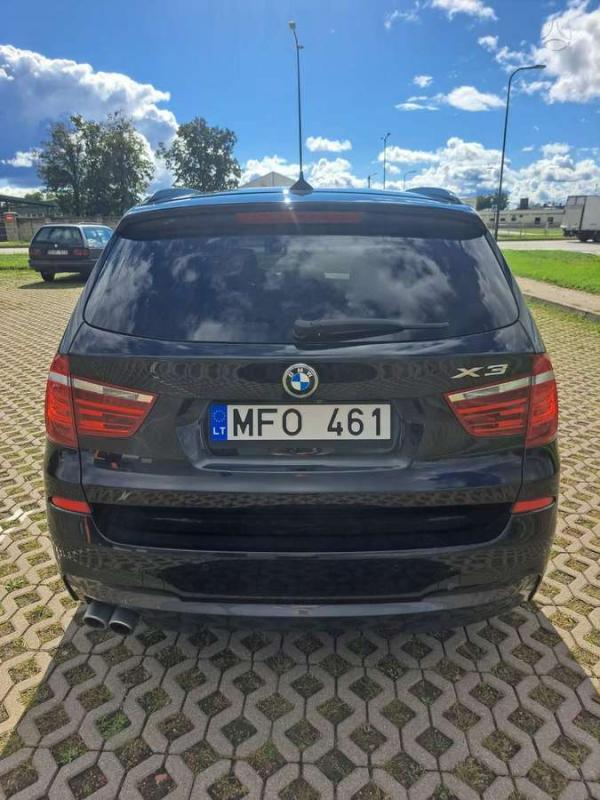 Melns BMW X3 2017 Kauņa, ar dzinēja tilpumu 2.00 L un nobraukumu 227 tūkst. km par 11900 €, foto 3 vietnē AUTOMOTO.COM.LV