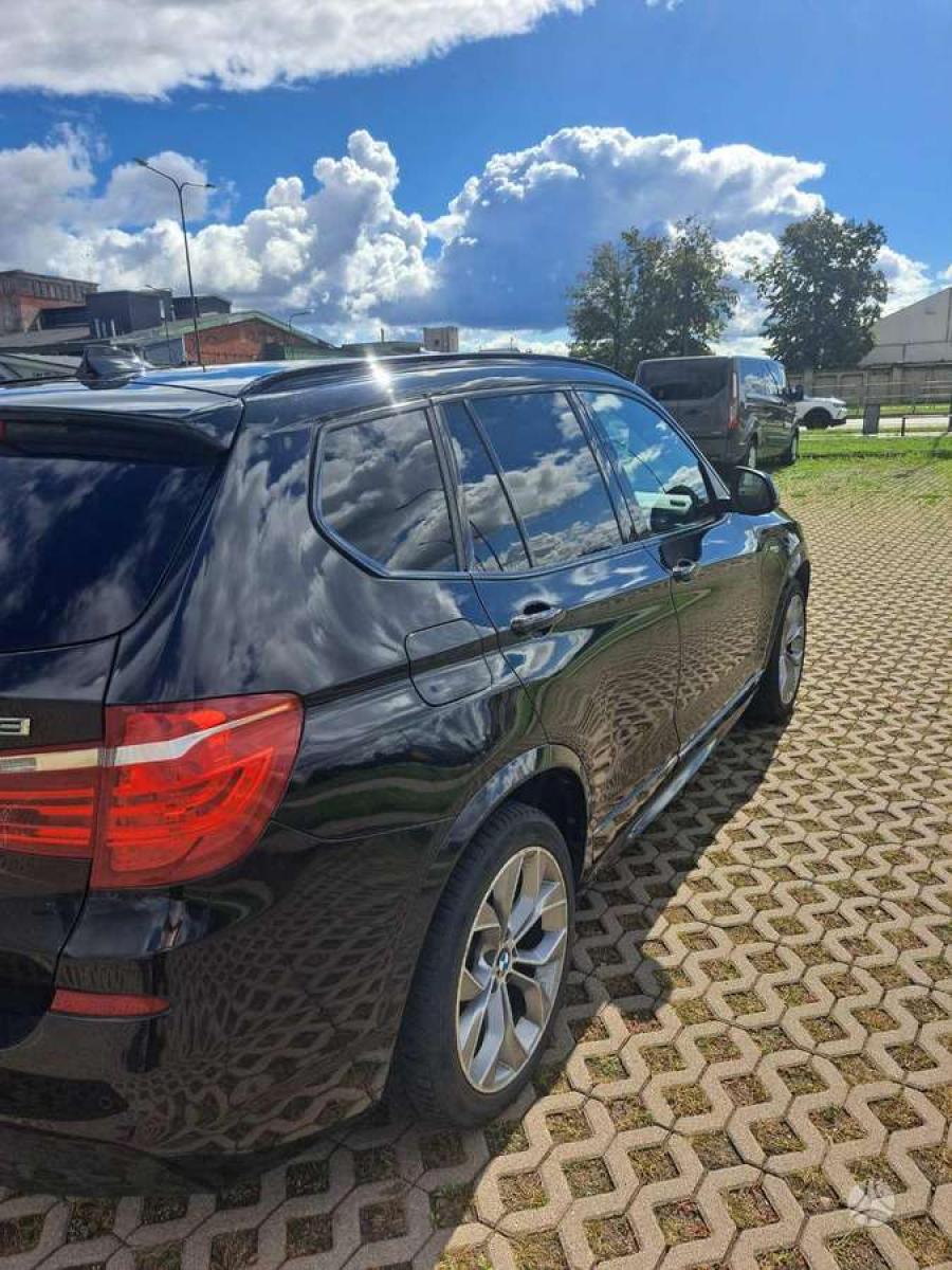 Melns BMW X3 2017 Kauņa, ar dzinēja tilpumu 2.00 L un nobraukumu 227 tūkst. km par 11900 €, foto 5 vietnē AUTOMOTO.COM.LV