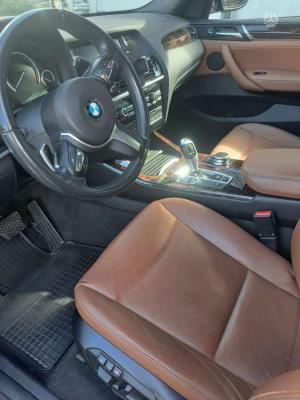 Melns BMW X3 2017 Kauņa, ar dzinēja tilpumu 2.00 L un nobraukumu 227 tūkst. km par 11900 €, foto 8 vietnē AUTOMOTO.COM.LV