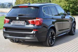 Black BMW X3 2017 in Vilnius, with an engine capacity of 2.00 L and mileage of 269 thousand km for 16500 €, photo 3 on AUTOMOTO.COM.LV