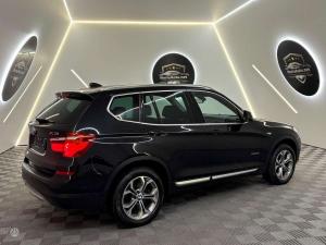 Black BMW X3 2017 in Marijampole, with an engine capacity of 2.00 L and mileage of 272 thousand km for 16450 €, photo 9 on AUTOMOTO.COM.LV