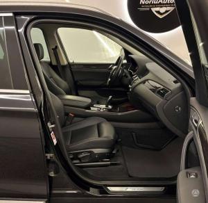 Black BMW X3 2017 in Marijampole, with an engine capacity of 2.00 L and mileage of 272 thousand km for 16450 €, photo 17 on AUTOMOTO.COM.LV