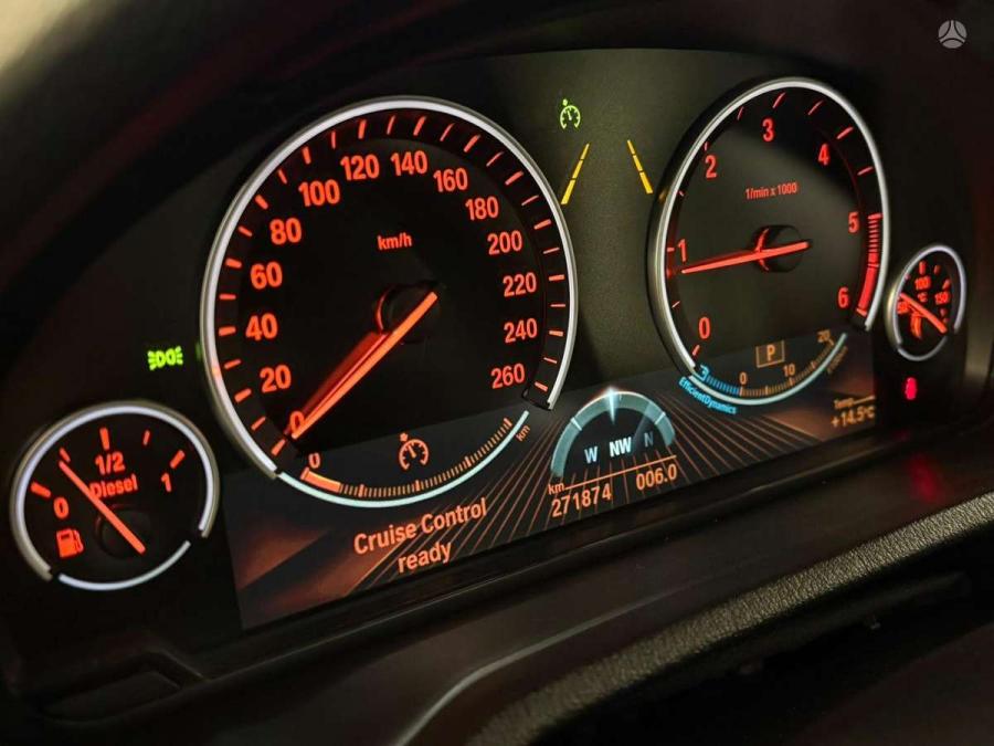 Black BMW X3 2017 in Marijampole, with an engine capacity of 2.00 L and mileage of 272 thousand km for 16450 €, photo 18 on AUTOMOTO.COM.LV