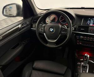 Black BMW X3 2017 in Marijampole, with an engine capacity of 2.00 L and mileage of 272 thousand km for 16450 €, photo 19 on AUTOMOTO.COM.LV