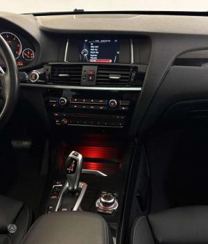 Black BMW X3 2017 in Marijampole, with an engine capacity of 2.00 L and mileage of 272 thousand km for 16450 €, photo 22 on AUTOMOTO.COM.LV