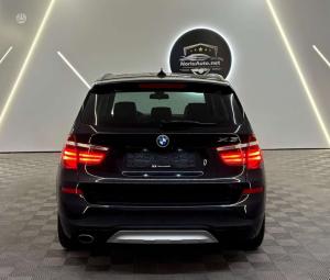 Black BMW X3 2017 in Marijampole, with an engine capacity of 2.00 L and mileage of 272 thousand km for 16450 €, photo 34 on AUTOMOTO.COM.LV