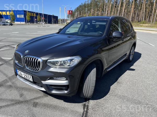 Melns BMW X3 2018 Rīga, ar dzinēja tilpumu 2.00 L un nobraukumu 208 tūkst. km par 20000 €, foto 1 vietnē AUTOMOTO.COM.LV