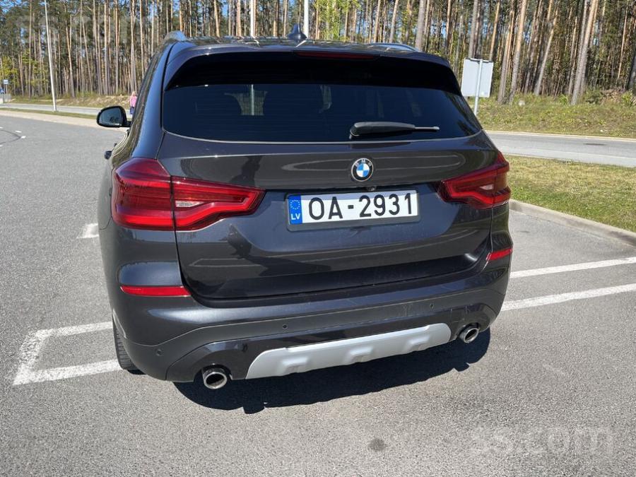 Melns BMW X3 2018 Rīga, ar dzinēja tilpumu 2.00 L un nobraukumu 208 tūkst. km par 20000 €, foto 8 vietnē AUTOMOTO.COM.LV