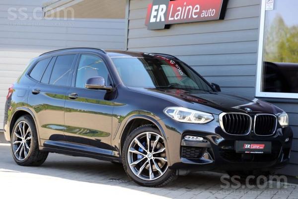 Melns BMW X3 2018 Tukums, ar dzinēja tilpumu 3.00 L un nobraukumu 201 tūkst. km par 32900 €, foto 1 vietnē AUTOMOTO.COM.LV