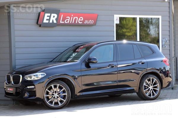 Melns BMW X3 2018 Tukums, ar dzinēja tilpumu 3.00 L un nobraukumu 201 tūkst. km par 32900 €, foto 6 vietnē AUTOMOTO.COM.LV