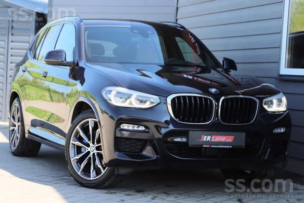 Melns BMW X3 2018 Tukums, ar dzinēja tilpumu 3.00 L un nobraukumu 201 tūkst. km par 32900 €, foto 7 vietnē AUTOMOTO.COM.LV