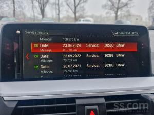Black BMW X3 2018 in Riga, with an engine capacity of 2.00 L and mileage of 159 thousand km for 22490 €, photo 14 on AUTOMOTO.COM.LV