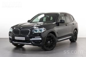 Melns BMW X3 2018 Rīga, ar dzinēja tilpumu 3.00 L un nobraukumu 137 tūkst. km par 28900 €, foto  vietnē AUTOMOTO.COM.LV