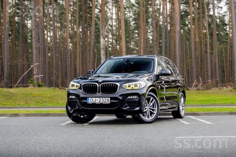 Melns BMW X3 2018 Rīga, ar dzinēja tilpumu 3.00 L un nobraukumu 273 tūkst. km par 24990 €, foto 1 vietnē AUTOMOTO.COM.LV