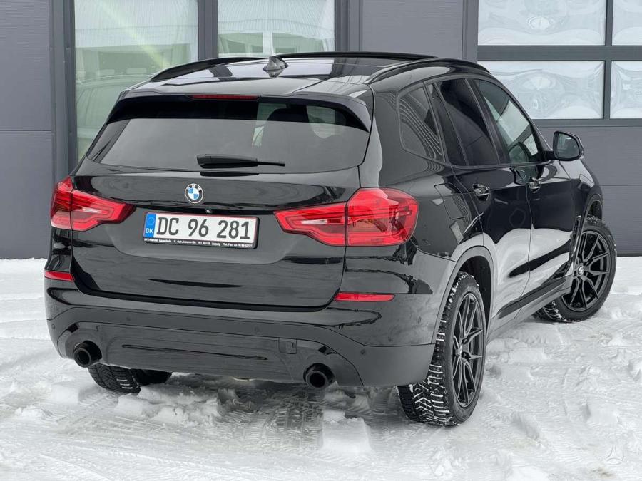 Black BMW X3 2018 in Jonava, with an engine capacity of 2.00 L and mileage of 280 thousand km for 21300 €, photo 7 on AUTOMOTO.COM.LV