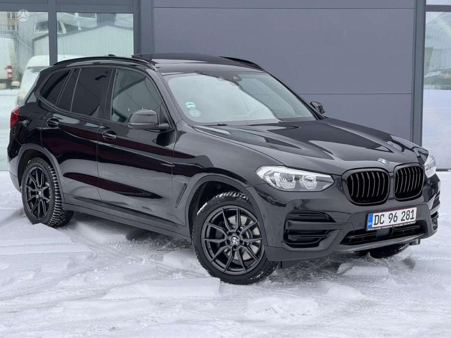 Black BMW X3 2018 in Jonava, with an engine capacity of 2.00 L and mileage of 280 thousand km for 21300 €, photo 11 on AUTOMOTO.COM.LV