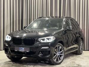 Black BMW X3 2018 in Marijampole, with an engine capacity of 3.00 L and mileage of 227 thousand km for 27250 €, photo 4 on AUTOMOTO.COM.LV