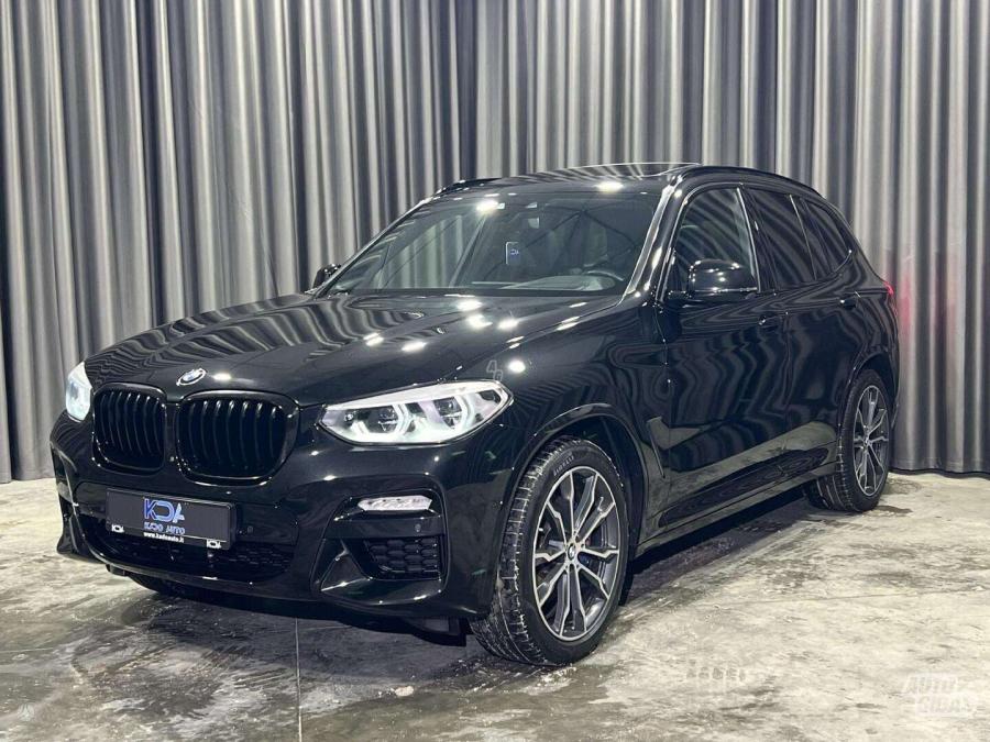 Black BMW X3 2018 in Marijampole, with an engine capacity of 3.00 L and mileage of 227 thousand km for 27250 €, photo 7 on AUTOMOTO.COM.LV