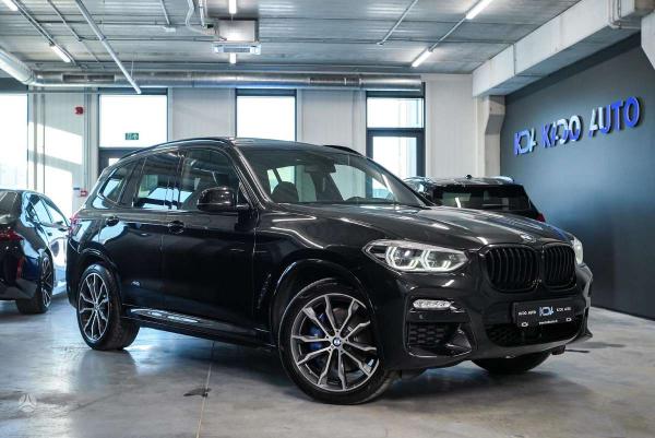 Black BMW X3 2018 in Kaunas, with an engine capacity of 2.99 L and mileage of 227 thousand km for 26950 €, photo 1 on AUTOMOTO.COM.LV