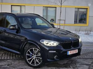 Black BMW X3 2018 in Klaipeda, with an engine capacity of 2.99 L and mileage of 160 thousand km for 28500 €, photo 8 on AUTOMOTO.COM.LV
