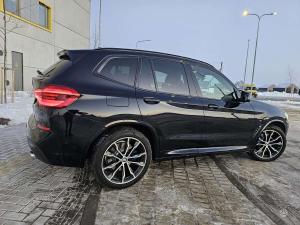 Black BMW X3 2018 in Klaipeda, with an engine capacity of 2.99 L and mileage of 160 thousand km for 28500 €, photo 9 on AUTOMOTO.COM.LV
