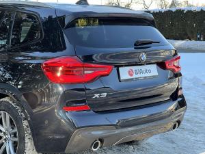 Black BMW X3 2018 in Utena, with an engine capacity of 2.00 L and mileage of 201 thousand km for 23500 €, photo 12 on AUTOMOTO.COM.LV