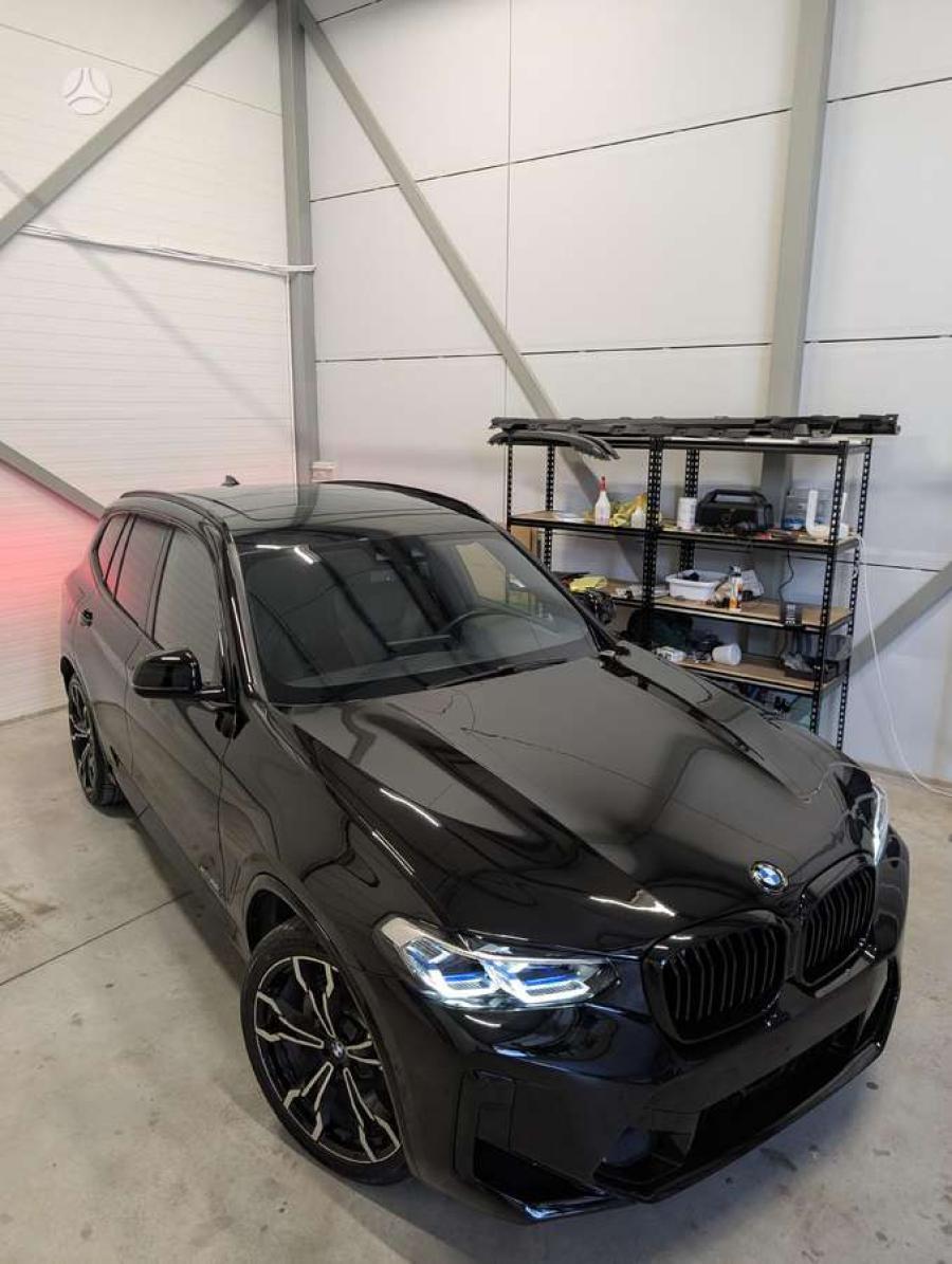 Melns BMW X3 2018 Kauņa, ar dzinēja tilpumu 2.00 L un nobraukumu 64 tūkst. km par 26900 €, foto 5 vietnē AUTOMOTO.COM.LV