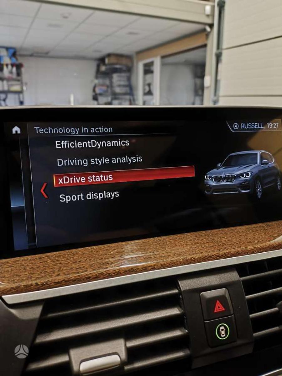 Melns BMW X3 2018 Kauņa, ar dzinēja tilpumu 2.00 L un nobraukumu 64 tūkst. km par 26900 €, foto 28 vietnē AUTOMOTO.COM.LV