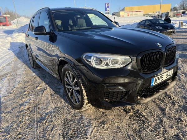 Melns BMW X3 2018 Viļņa, ar dzinēja tilpumu 2.00 L un nobraukumu 116 tūkst. km par 26000 €, foto  vietnē AUTOMOTO.COM.LV