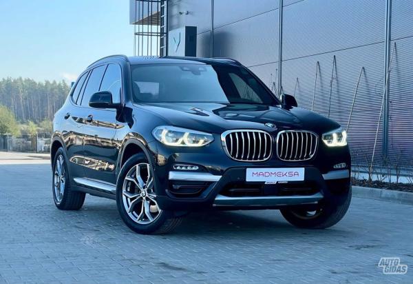 Melns BMW X3 2018 Viļņa, ar dzinēja tilpumu 2.00 L un nobraukumu 214 tūkst. km par 22490 €, foto 1 vietnē AUTOMOTO.COM.LV