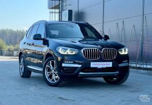 Black BMW X3 2018 in Vilnius, with an engine capacity of 2.00 L and mileage of 214 thousand km for 22490 €, photo  on AUTOMOTO.COM.LV