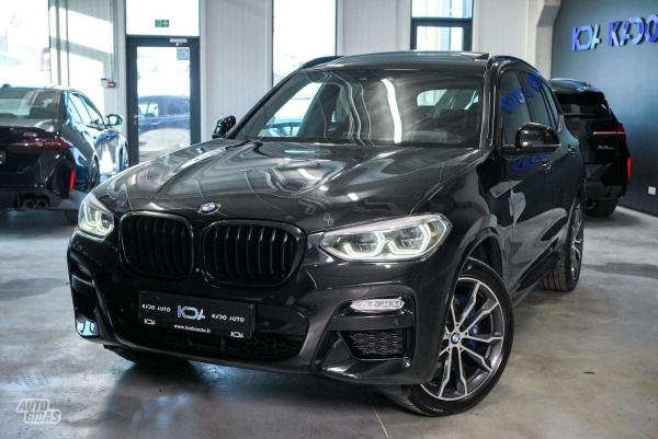 Black BMW X3 2018 in Marijampole, with an engine capacity of 3.00 L and mileage of 227 thousand km for 26750 €, photo 5 on AUTOMOTO.COM.LV