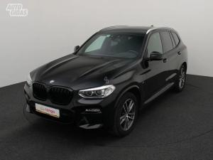 Black BMW X3 2018 in Vilnius, with an engine capacity of 2.00 L and mileage of 186 thousand km for 23999 €, photo  on AUTOMOTO.COM.LV