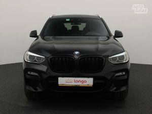 Black BMW X3 2018 in Vilnius, with an engine capacity of 2.00 L and mileage of 186 thousand km for 23999 €, photo 4 on AUTOMOTO.COM.LV