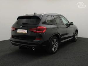 Black BMW X3 2018 in Vilnius, with an engine capacity of 2.00 L and mileage of 186 thousand km for 23999 €, photo 9 on AUTOMOTO.COM.LV