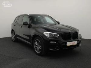 Black BMW X3 2018 in Vilnius, with an engine capacity of 2.00 L and mileage of 186 thousand km for 23999 €, photo 11 on AUTOMOTO.COM.LV