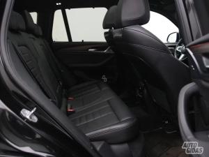 Black BMW X3 2018 in Vilnius, with an engine capacity of 2.00 L and mileage of 186 thousand km for 23999 €, photo 16 on AUTOMOTO.COM.LV