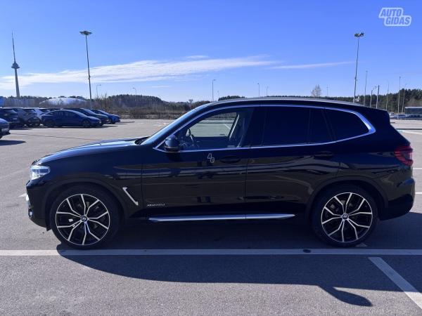 Black BMW X3 2018 in Vilnius, with an engine capacity of 2.00 L and mileage of 106 thousand km for 26000 €, photo 2 on AUTOMOTO.COM.LV