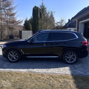Black BMW X3 2018 in Vilnius, with an engine capacity of 2.00 L and mileage of 106 thousand km for 26000 €, photo 16 on AUTOMOTO.COM.LV
