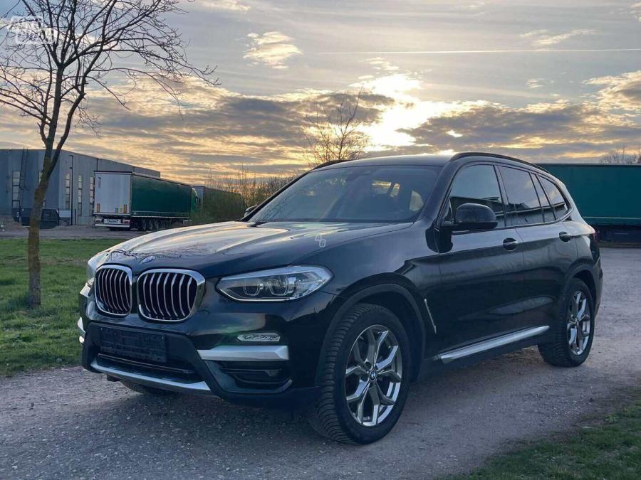 Melns BMW X3 2018 Panevēža, ar dzinēja tilpumu 2.00 L un nobraukumu 182 tūkst. km par 16300 €, foto 1 vietnē AUTOMOTO.COM.LV
