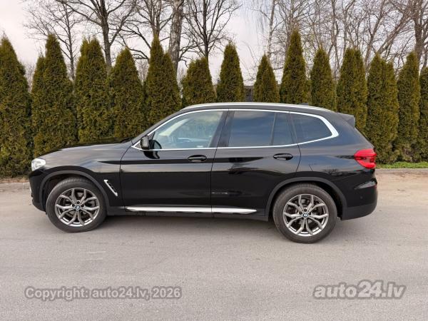 Black BMW X3 2018 in Tallinn, with an engine capacity of 2.00 L and mileage of 145 thousand km for 26500 €, photo 4 on AUTOMOTO.COM.LV