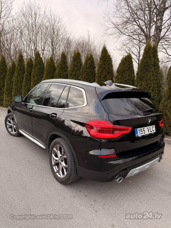 Black BMW X3 2018 in Tallinn, with an engine capacity of 2.00 L and mileage of 145 thousand km for 26500 €, photo 5 on AUTOMOTO.COM.LV
